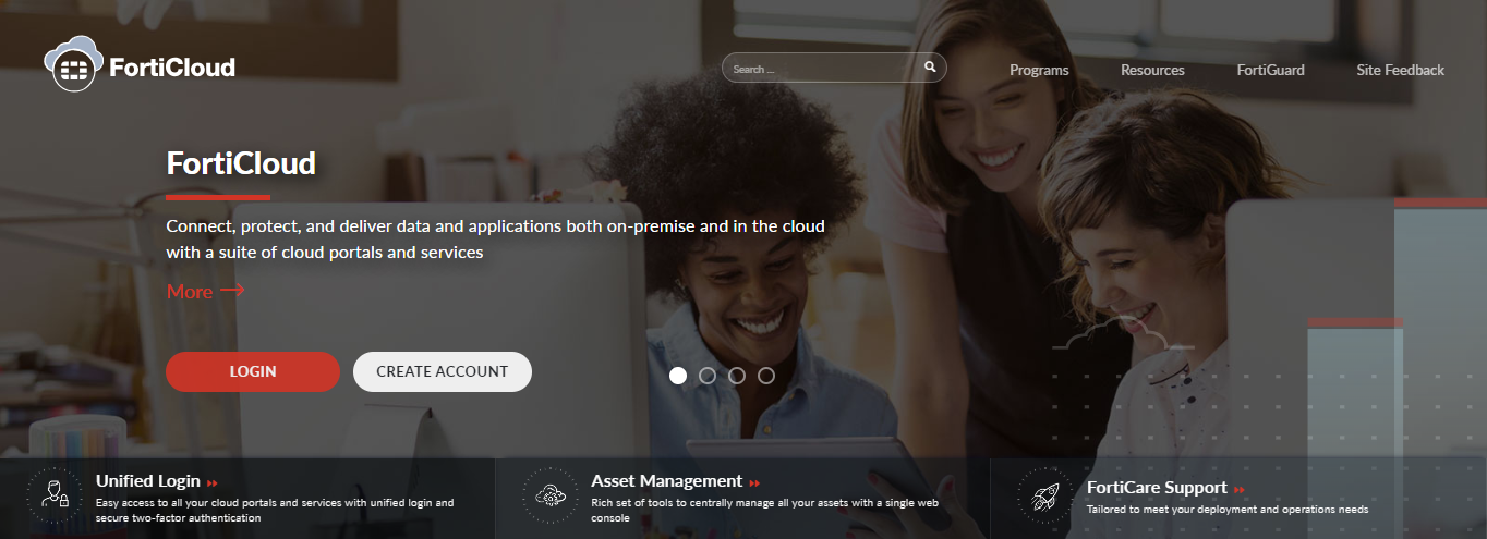 Landing page | FortiCloud Services 25.1.a | Fortinet Document Library